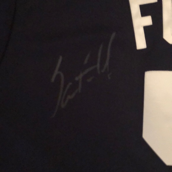 Majestic | Other | Signed Sam Fuld Rays Jersey | Poshmark